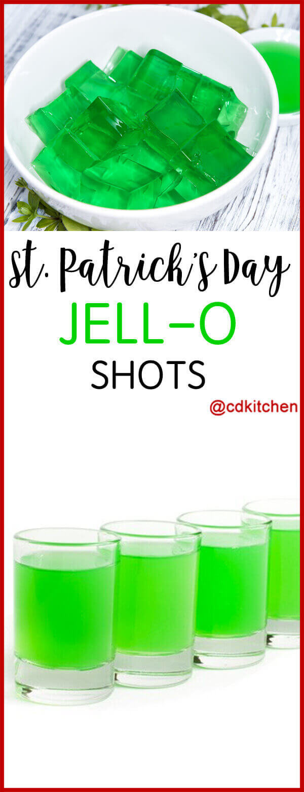 St Patricks Day Jell O Shots Recipe