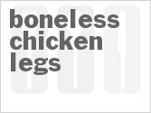 Boneless Chicken Legs Recipe | CDKitchen.com