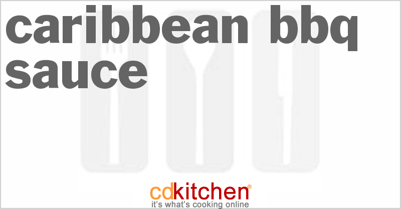 Caribbean BBQ Sauce Recipe | CDKitchen.com