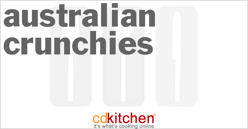 Australian Crunchies Recipe | CDKitchen.com