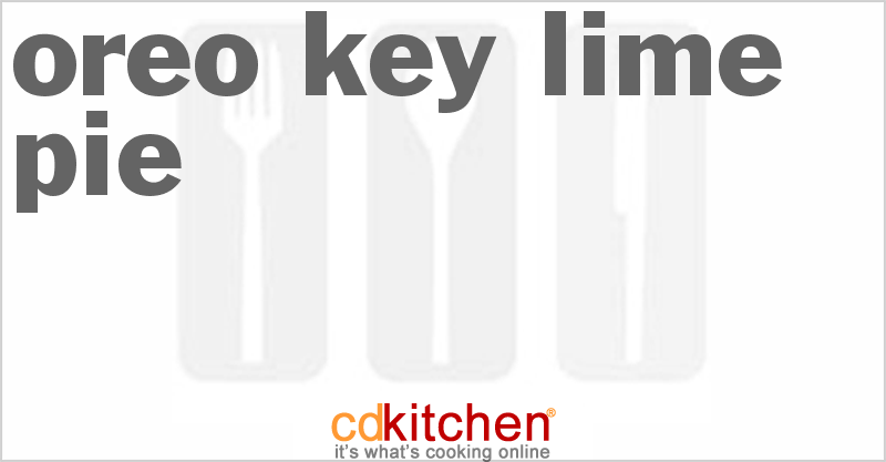 Oreo Key Lime Pie Recipe | CDKitchen.com