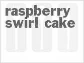 Raspberry Swirl Cake Recipe | CDKitchen.com