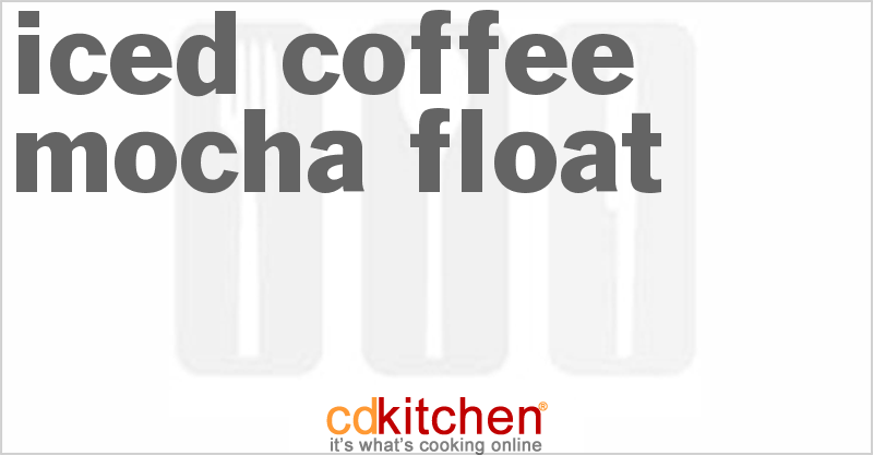 Iced Coffee Mocha Float Recipe | CDKitchen.com