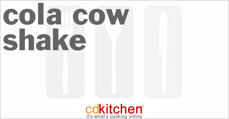 Cola Cow Shake Recipe | CDKitchen.com