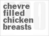 Chevre Filled Chicken Breasts Recipe | CDKitchen.com