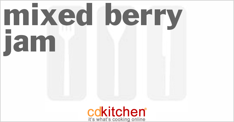 Mixed Berry Jam Recipe | CDKitchen.com