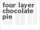 Four-Layer Chocolate Pie Recipe | CDKitchen.com