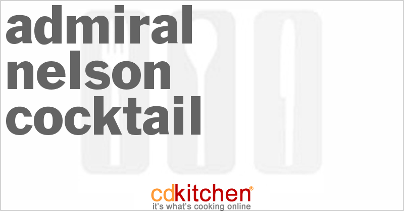 Admiral Nelson Gin Cocktail Recipe | CDKitchen.com