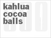 Kahlua Cocoa Balls Recipe | CDKitchen.com
