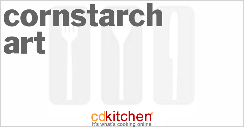 Cornstarch Art Recipe | CDKitchen.com