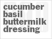 Cucumber-Basil Buttermilk Dressing Recipe | CDKitchen.com