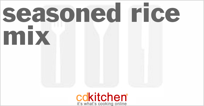Seasoned Rice Mix Recipe | CDKitchen.com
