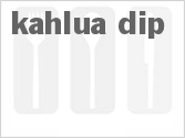 Kahlua Dip Recipe | CDKitchen.com