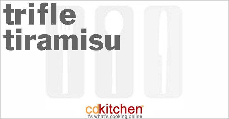 Trifle Tiramisu Recipe