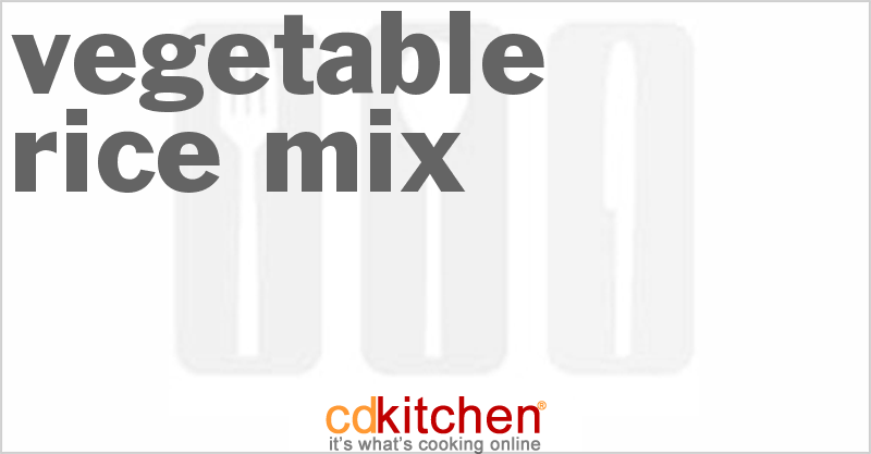 Vegetable Rice Mix Recipe | CDKitchen.com
