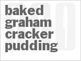 Baked Graham Cracker Pudding Recipe | CDKitchen.com