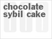 Chocolate Sybil Cake Recipe | CDKitchen.com