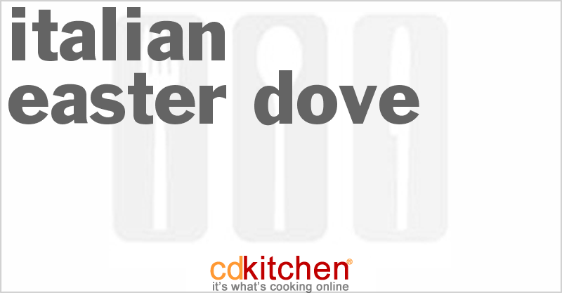 Italian Easter Dove Recipe | CDKitchen.com