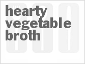 Hearty Vegetable Broth Recipe | CDKitchen.com