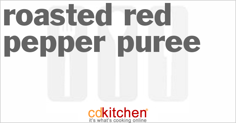 Roasted Red Pepper Puree Recipe | CDKitchen.com