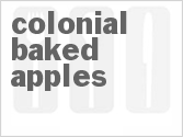 Colonial Baked Apples Recipe | CDKitchen.com
