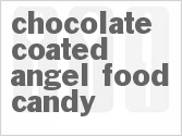 Chocolate Coated Angel Food Candy Recipe | CDKitchen.com